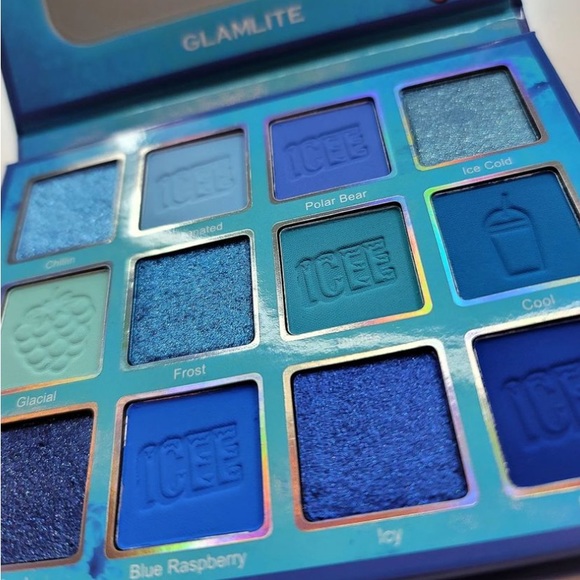 Glamlite | Makeup | Glamlite Icee Blue Raspberry Eyeshadow Palette Bnib ...